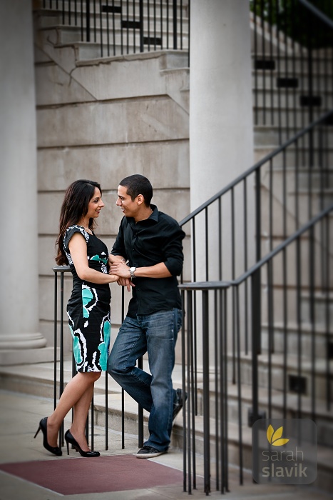 Atlantic Station Engagement Portraits « Sarah Slavik Photography