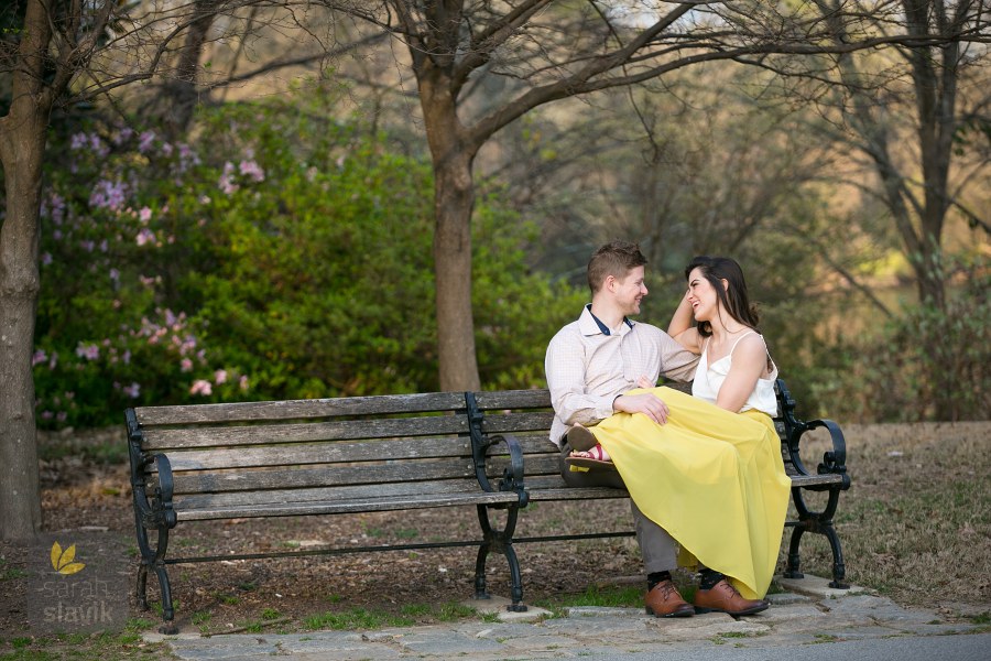 Spring Engagement Portraits at Piedmont Park Atlanta « Sarah Slavik ...